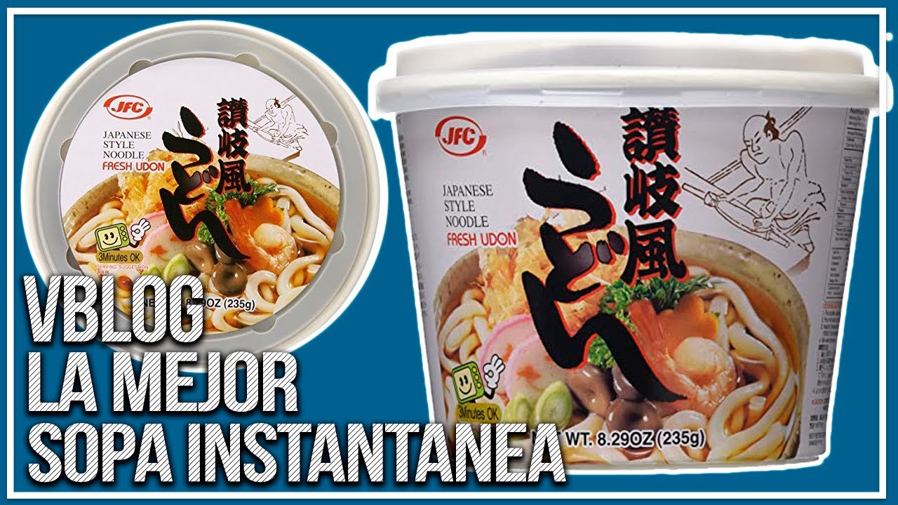VBLOG LA MEJOR SOPA INSTANTANEA - YouTube