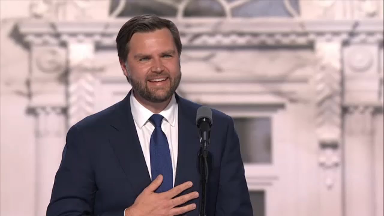 FULL SPEECH: Republican VP nominee JD Vance speaks at RNC in Milwaukee ...