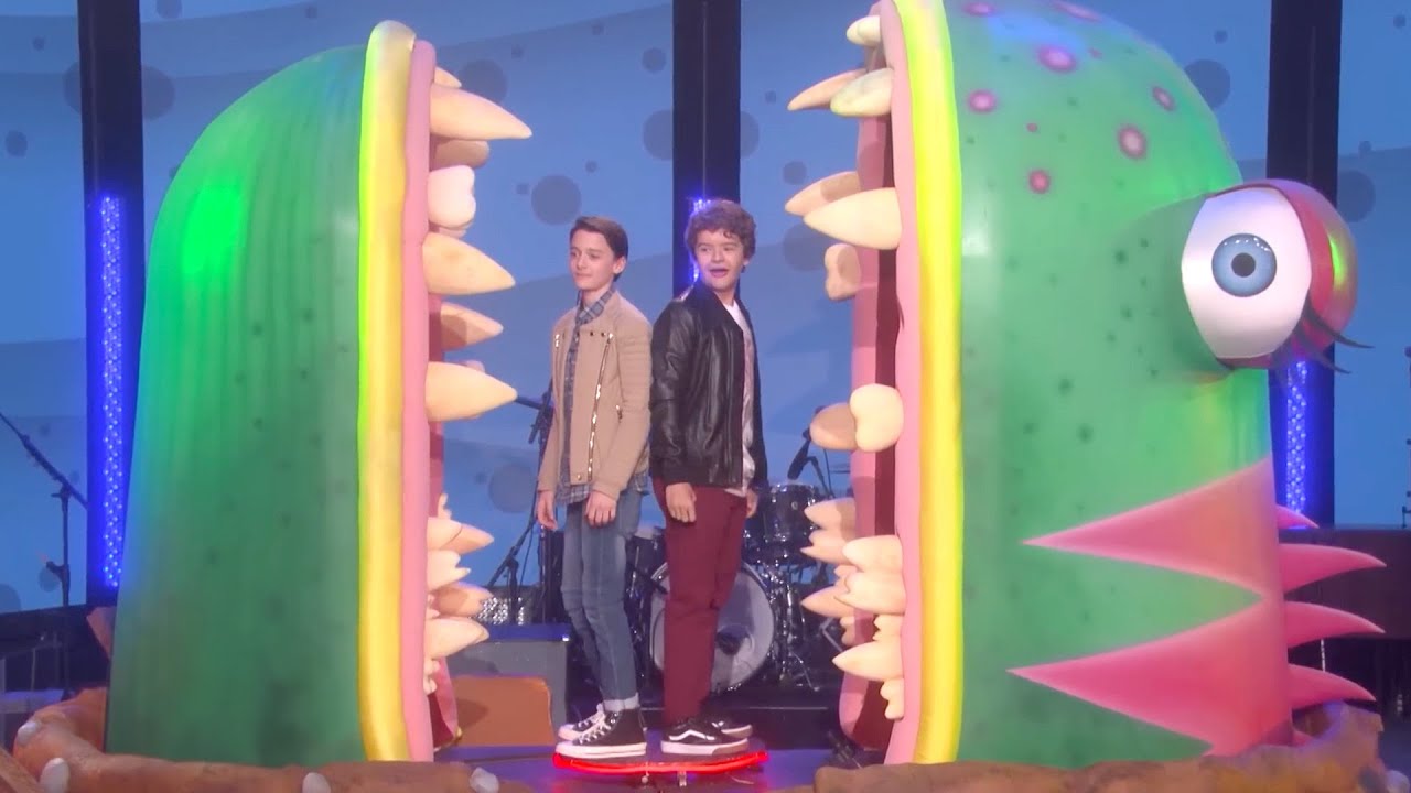 Throwback to When the 'Stranger Things' Cast Took On Ellen’s Monster ...