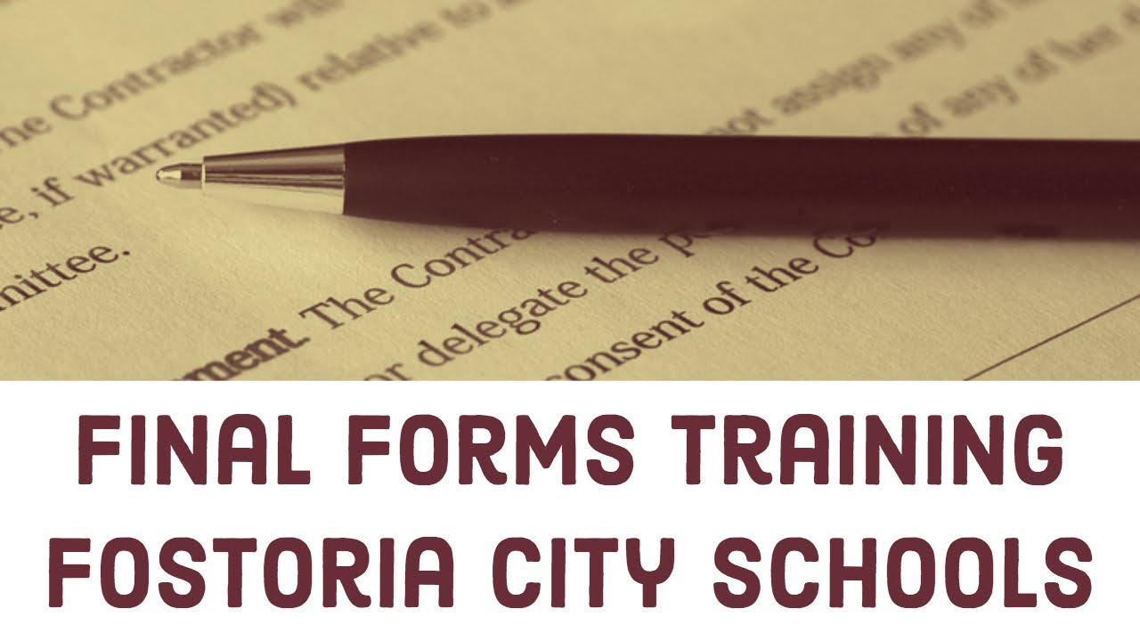 Final Forms 2: Touring the Front Page of Final Forms (buttons, how it ...