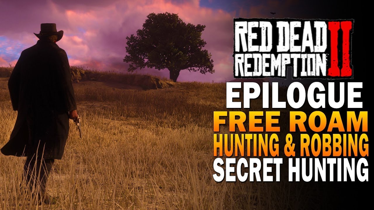 Epilogue Free Roam Gameplay, Secret Hunting - Red Dead Redemption 2 [4K ...