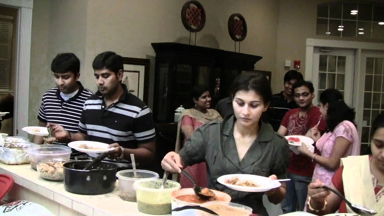 Team potluck & Games - Dinner 1 - YouTube