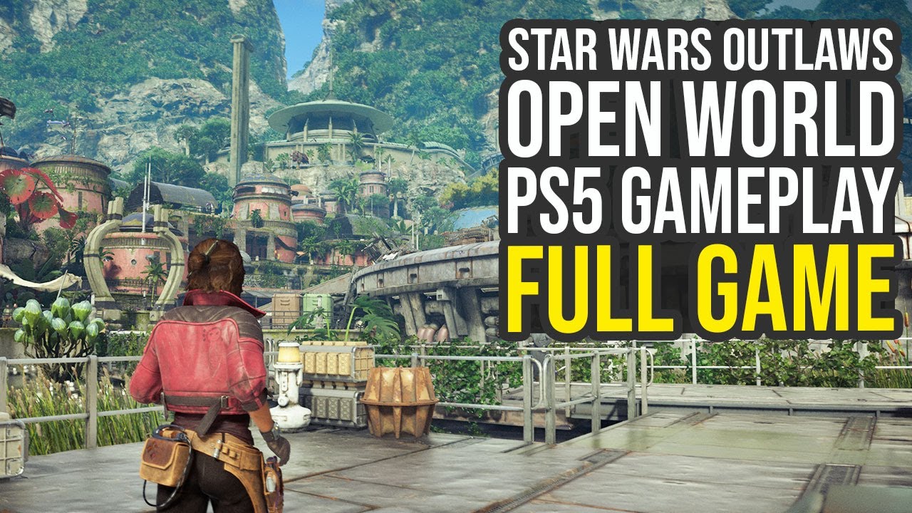 Star Wars Outlaws Gameplay PS5 - Open World Exploration... - YouTube