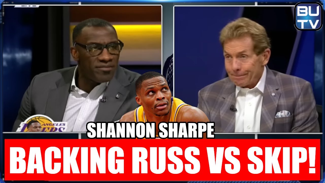 Shannon Sharpe Defends Russell Westbrook Against Skip Bayless On ...
