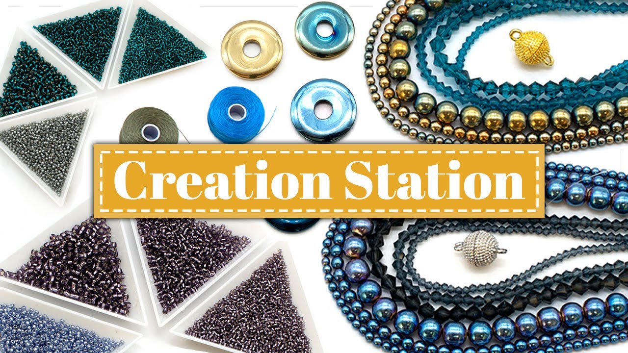 Creation Station - Lets Design and Bead Together - YouTube