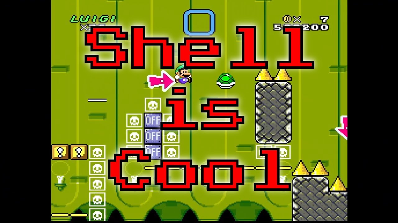 Shell is Cool - SMW Rom Playthrough - YouTube