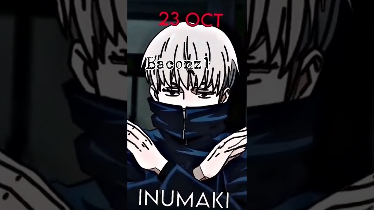Anime characters born in October - YouTube