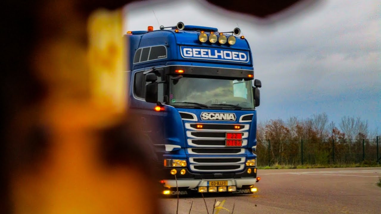 Geelhoed Scania 💙💛 - YouTube
