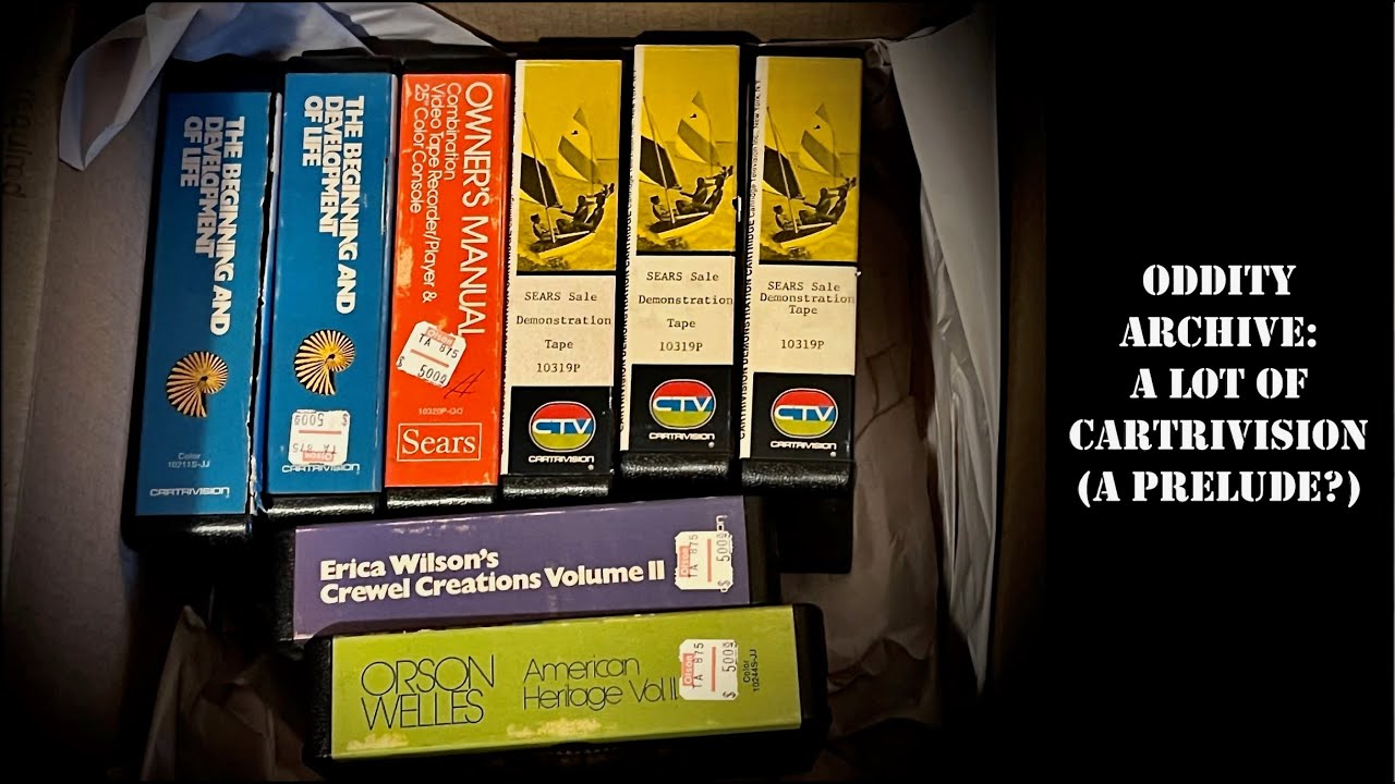 Oddity Archive: Episode 289.6 – A Lot of Cartrivision (A Prelude ...