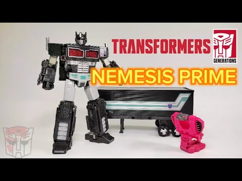 BEST BLACK PRIME EVER? Transformers Generations WarforCybertron Nemesis ...