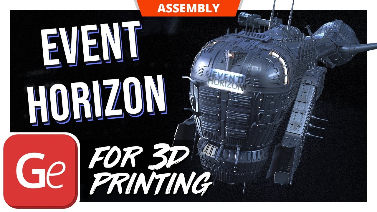 Event Horizon 3D Printing Model | Assembly by Gambody - YouTube