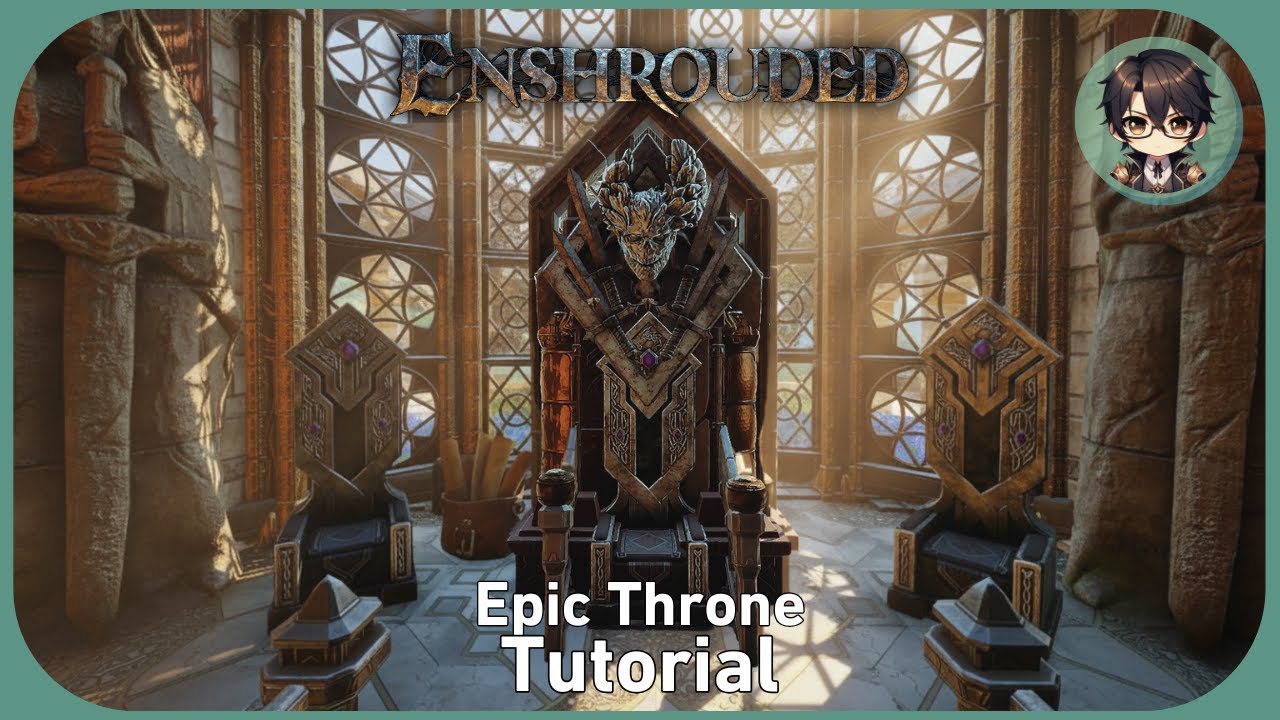 How to Build an Epic Throne in Enshrouded - YouTube
