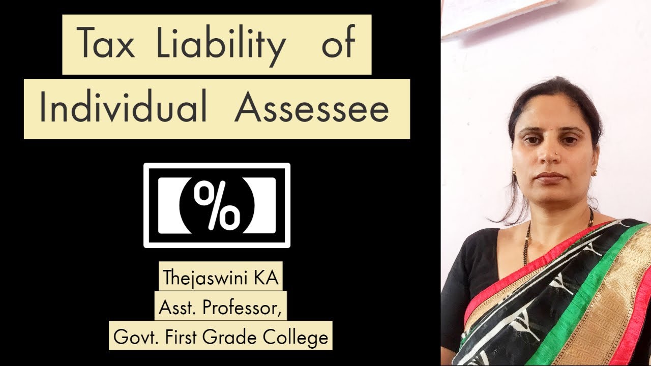 Tax Liability Calculation Youtube