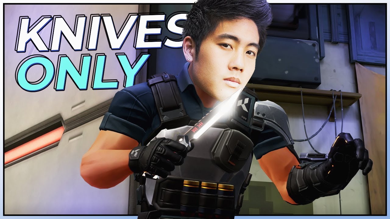 KNIVES ONLY | Valorant (ft. Abe, pokimane, starsmitten ...