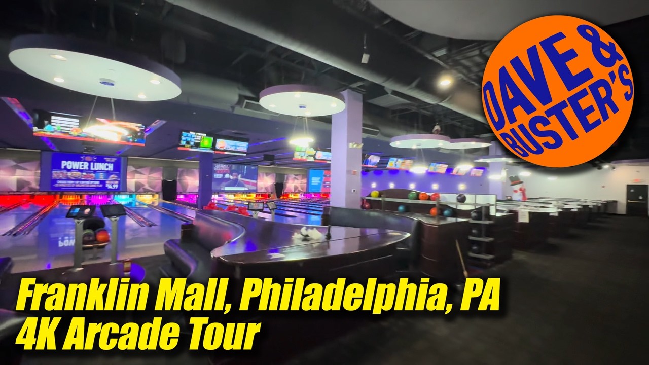 Dave & Buster's @ Franklin Mall (Philadelphia PA), 4K arcade ...