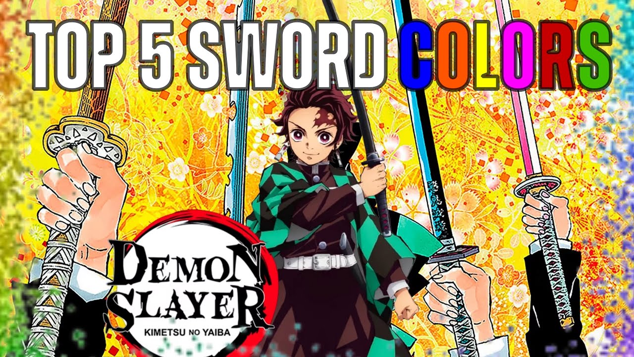 The 5 BEST SWORD Colors in Demon Slayer? ⚔️ - YouTube