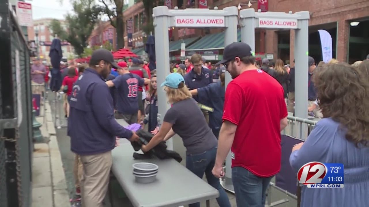 Security stepped up at Fenway - YouTube