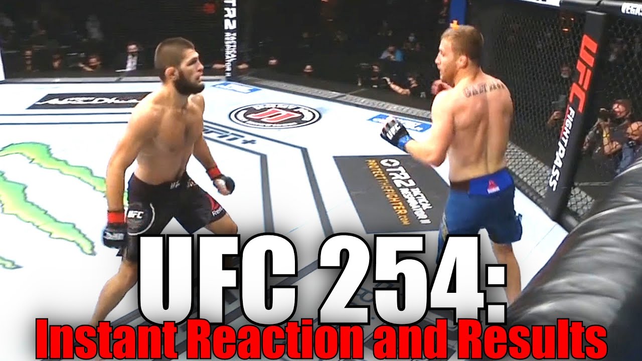 UFC 254 (Khabib Nurmagomedov vs Justin Gaethje) - YouTube