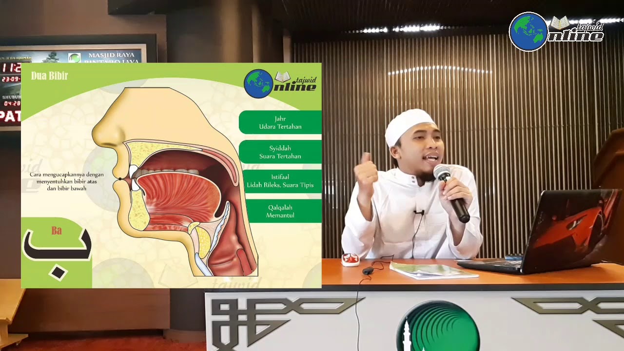 JazariFHQ Ep5k Makhraj Syafatain Huruf Fa, Mim, Ba, dan Wawu - YouTube