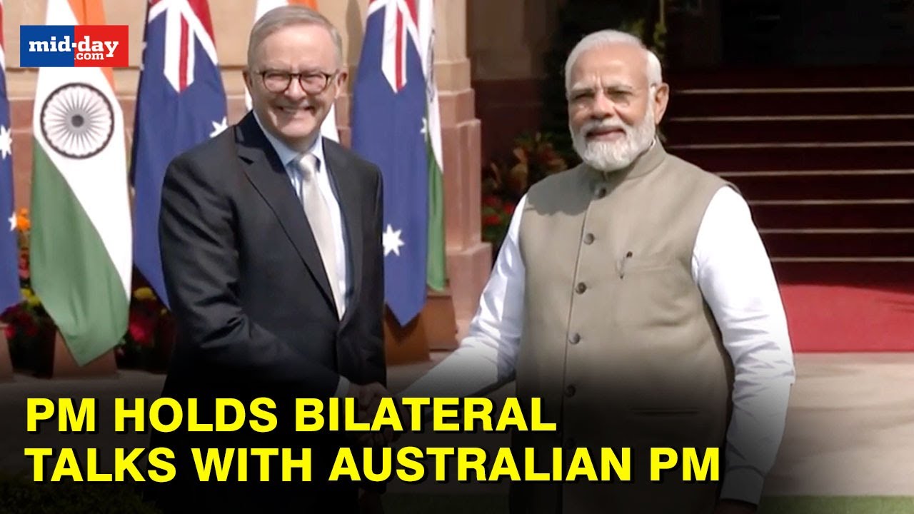 Prime Minister Modi Holds Bilateral Talks With Aus PM Anthony Albanese ...