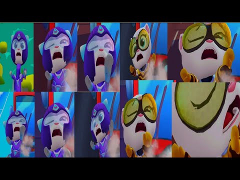 Talking Tom Hero Dash - Funny Fails moment of super Angela compilation ...