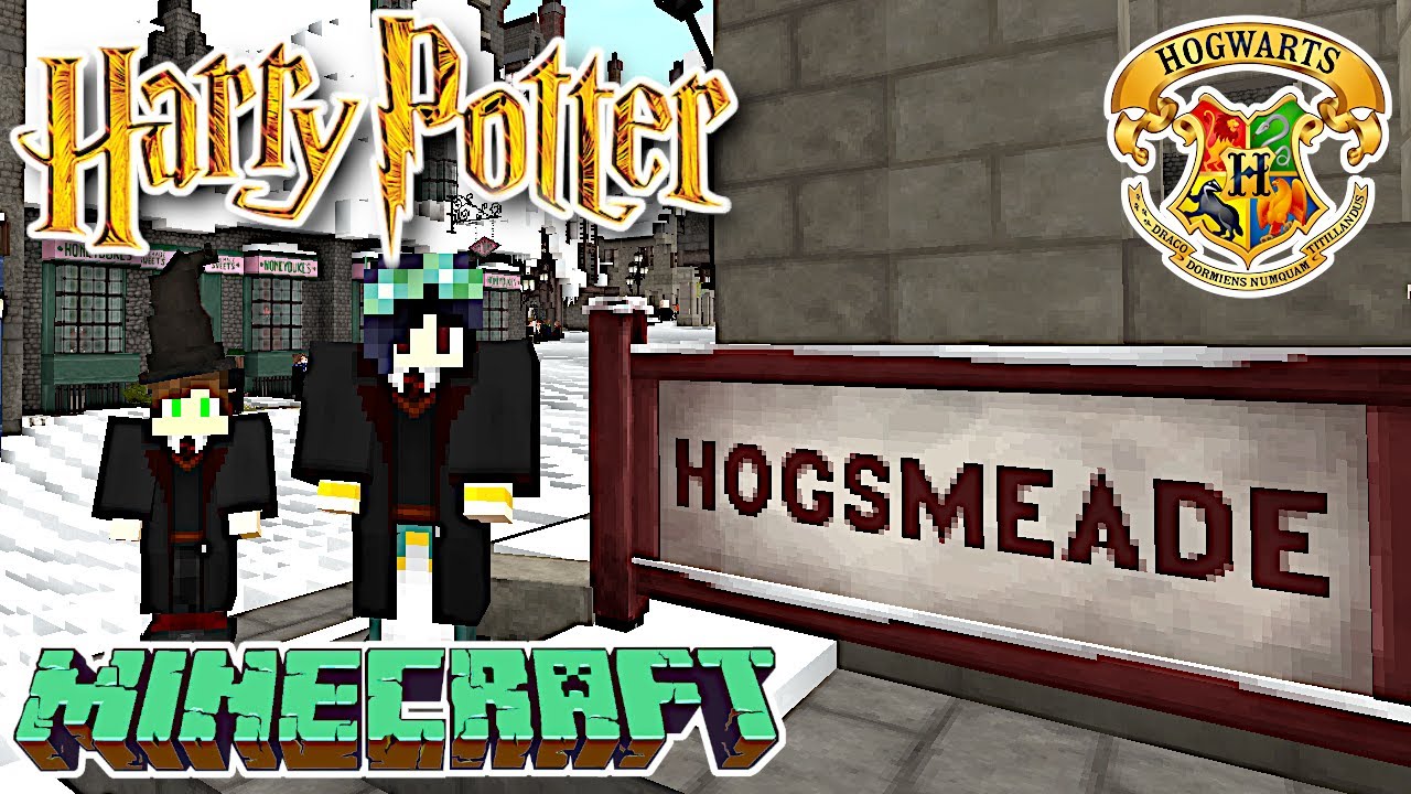 HOGSMEADE - MIODOWE KRÓLESTWO i SKLEP ZONKA - Harry Potter w Minecraft ...