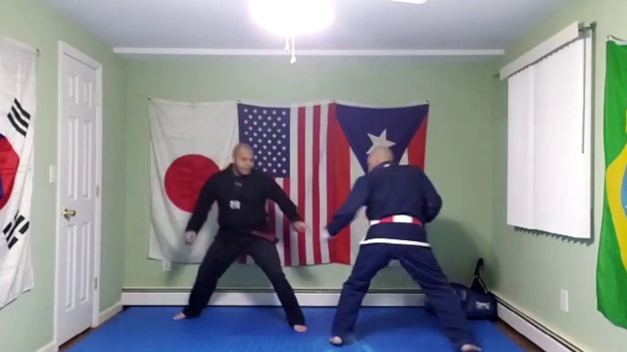 Karate: Back Fist with Side Step - YouTube