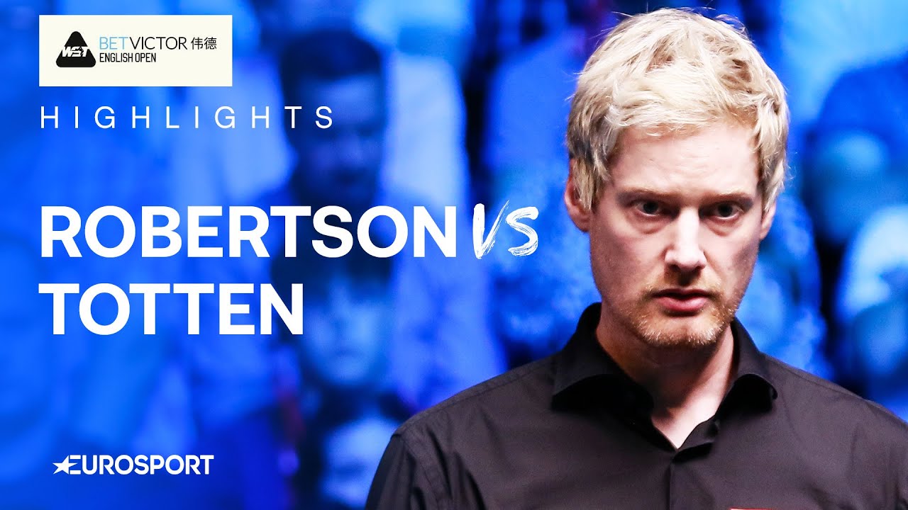 Neil Robertson sweeps past Chris Totten Opening With A Century Break 💯 ...