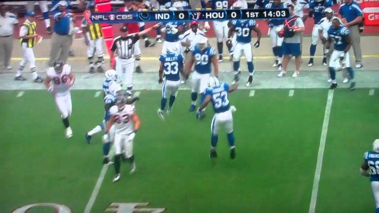 Colts vs. Texans Video: Watch Melvin Bullitt Intercept Matt Schaub ...