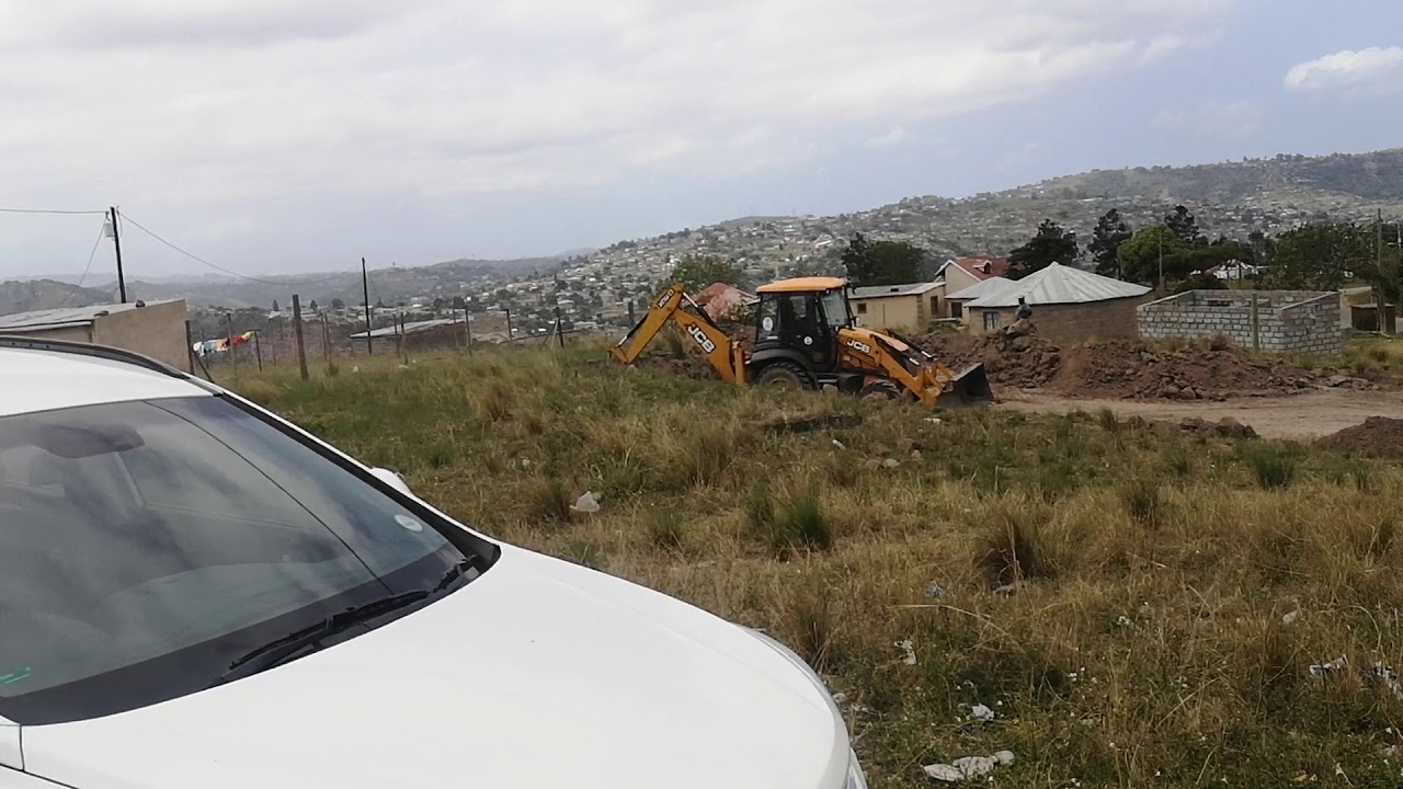 Residential Site layout for construction using TLB in Marianhill 2 ...