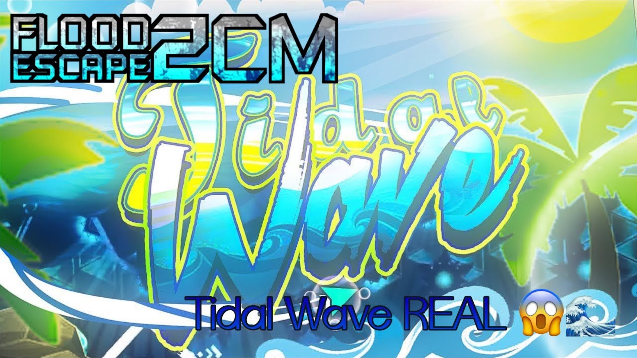Tidal Wave REAL 😱🌊 - (FE2CM) [4K 60fps] - YouTube