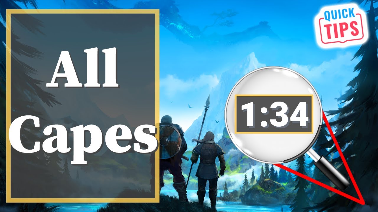 Valheim - All Capes - YouTube