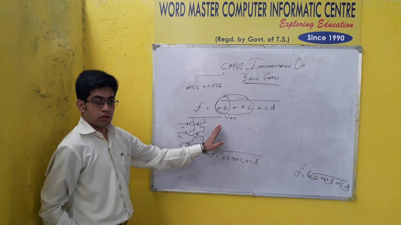 CMOS implementation of basic NOT;NAND;NOR;AOI;OAI and other CMOS ...
