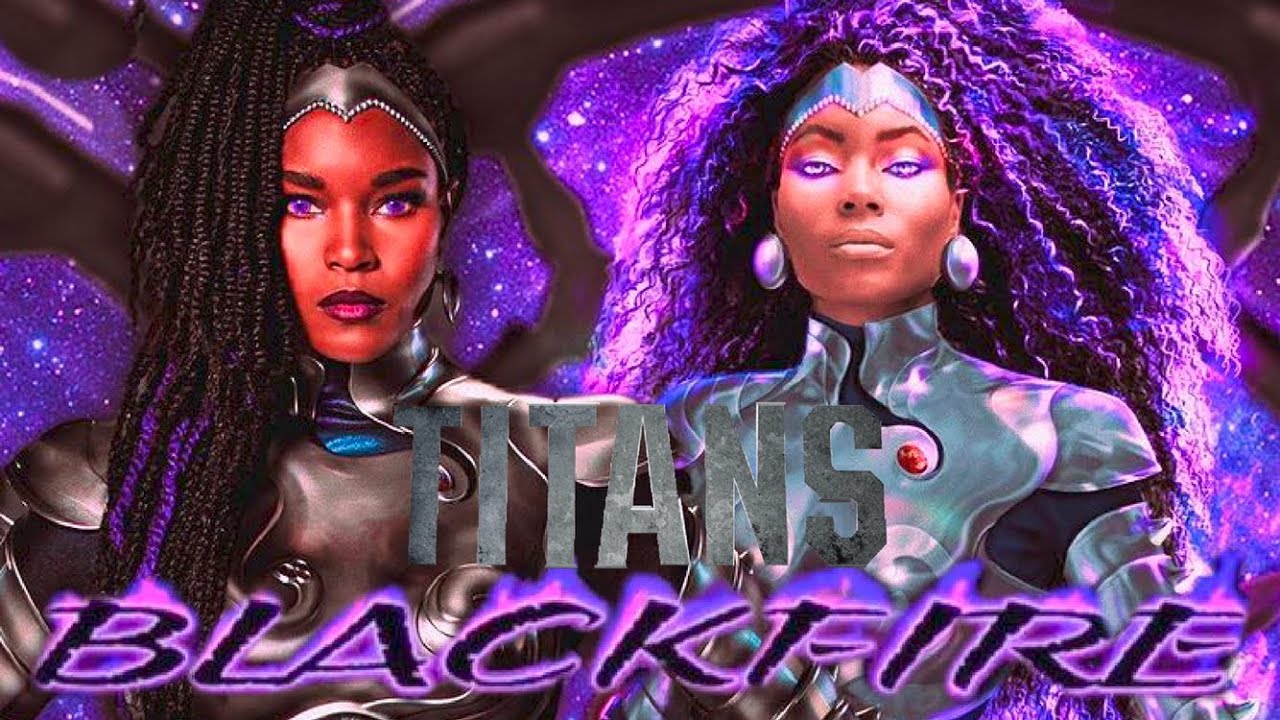 First Look at Blackfire in Titans Season 3! Starfire’s Evil Sister! The ...