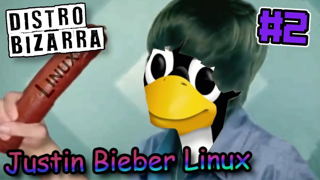 Justin Bieber Linux (Biebian) | Distro Bizarra #2 - YouTube