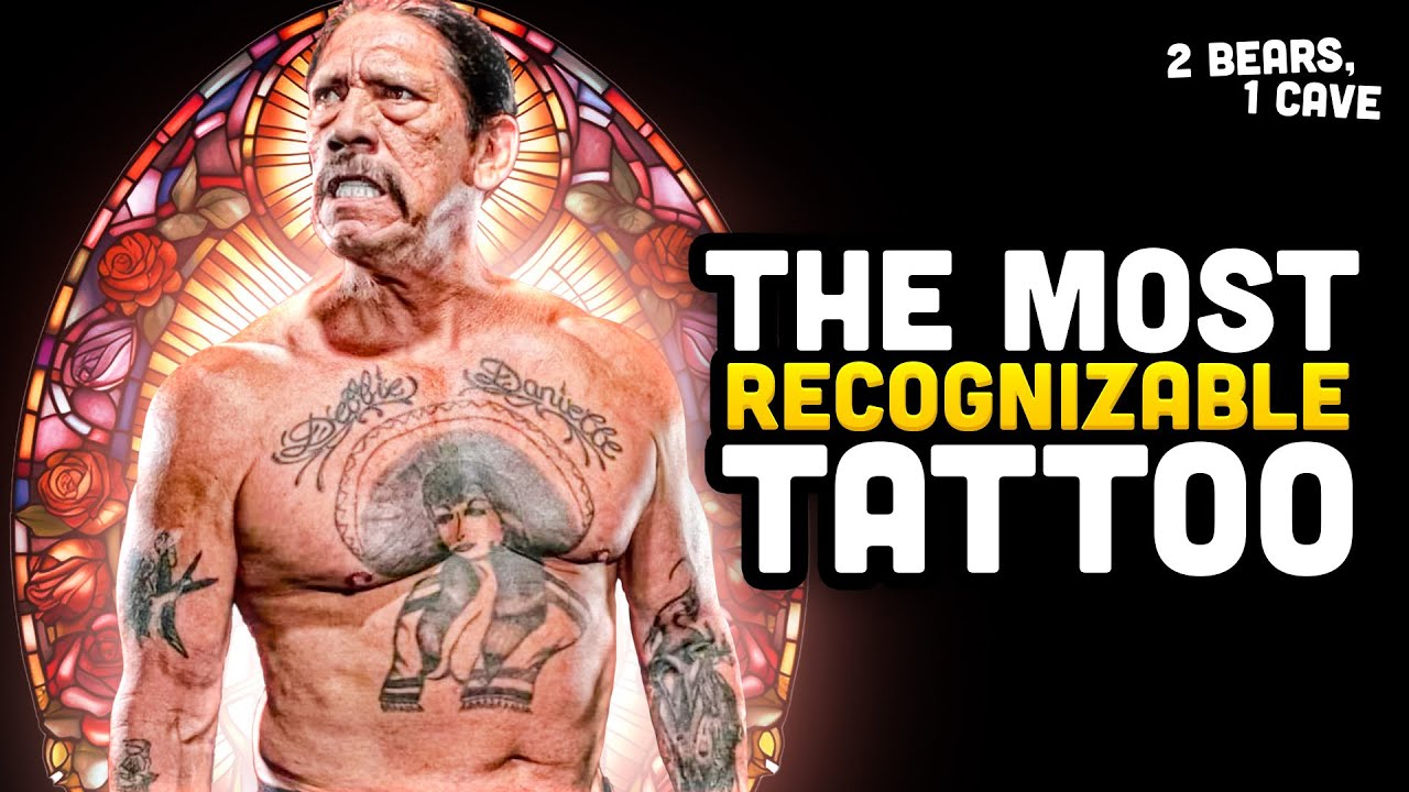 Danny Trejo Has The MOST Recognizable Tattoo In The World | 2 Bears, 1 ...