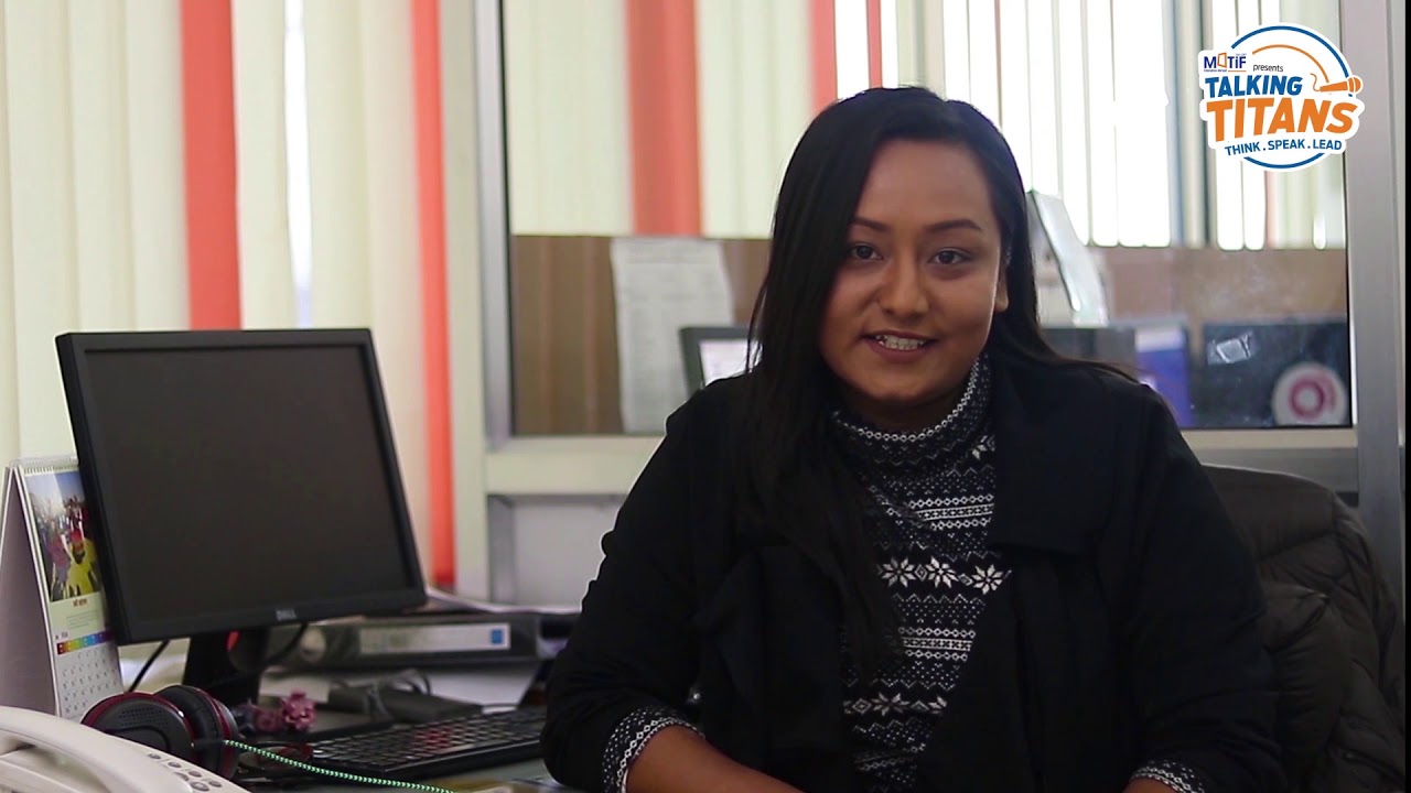 PRESA SHRESTHA speaking about Talking TITANS - YouTube