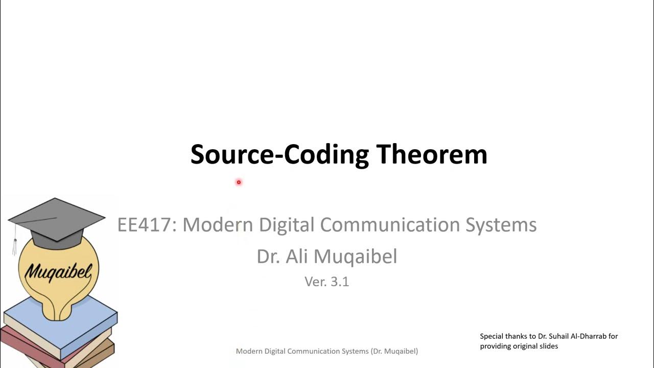 Source Coding Theorem Youtube