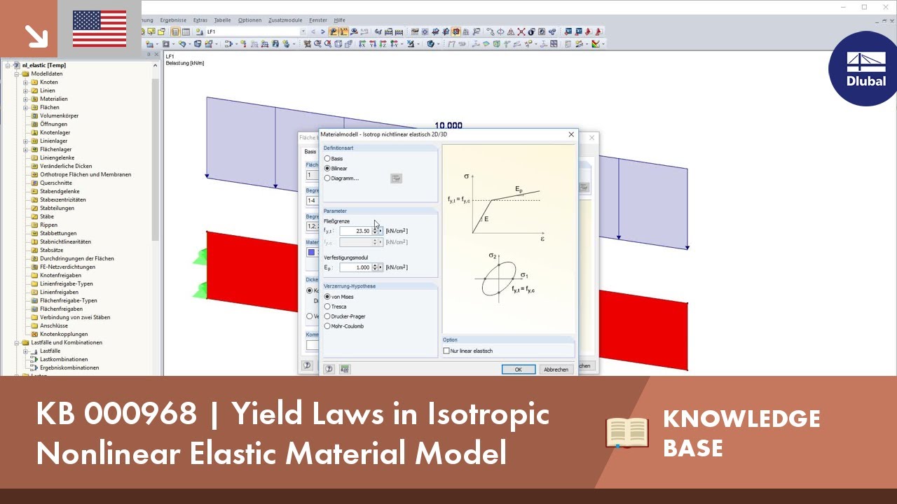 KB 000968 | Yield Laws in Isotropic Nonlinear Elastic Material Model ...