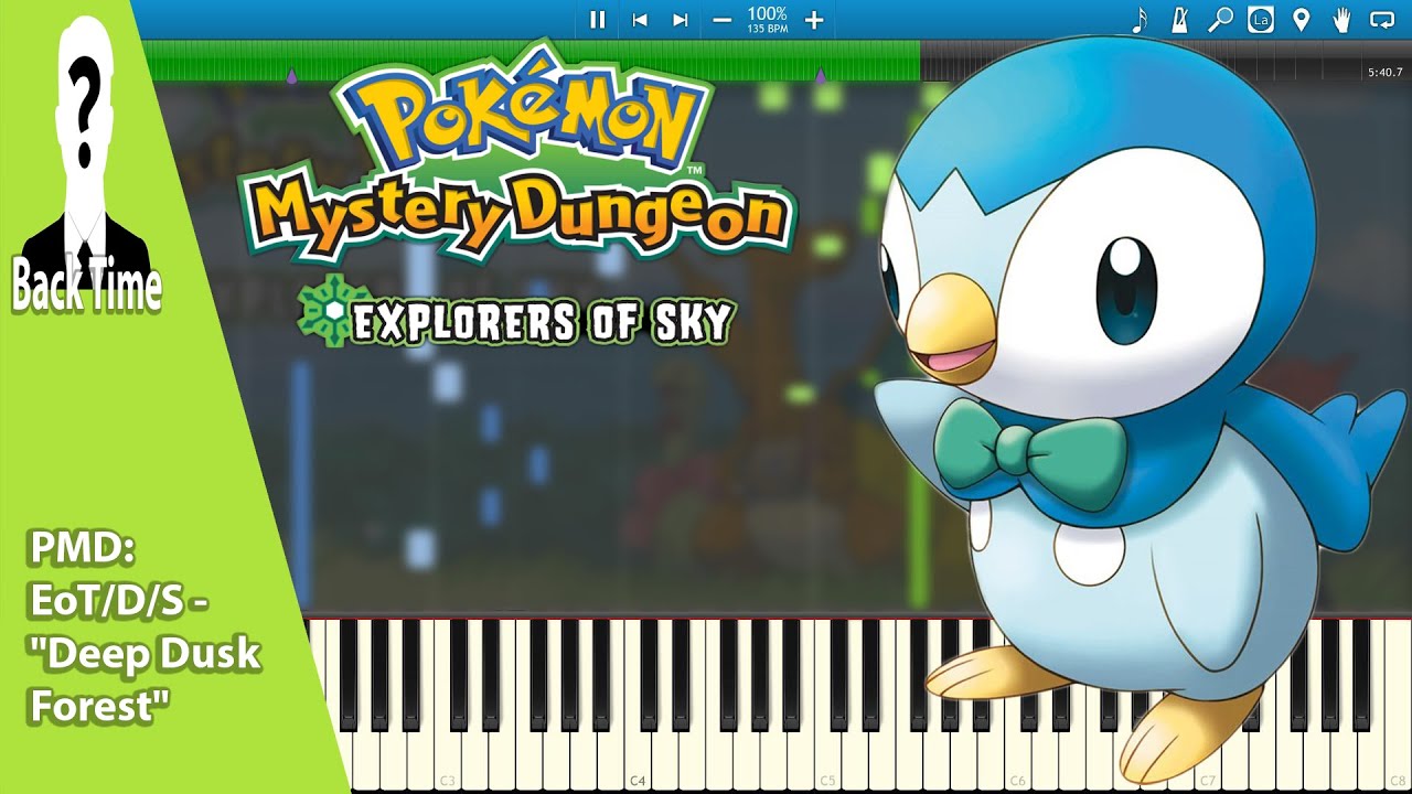PMD: EoT/D/S - "Deep Dusk Forest" (Piano Cover) + Sheets & Midi - YouTube