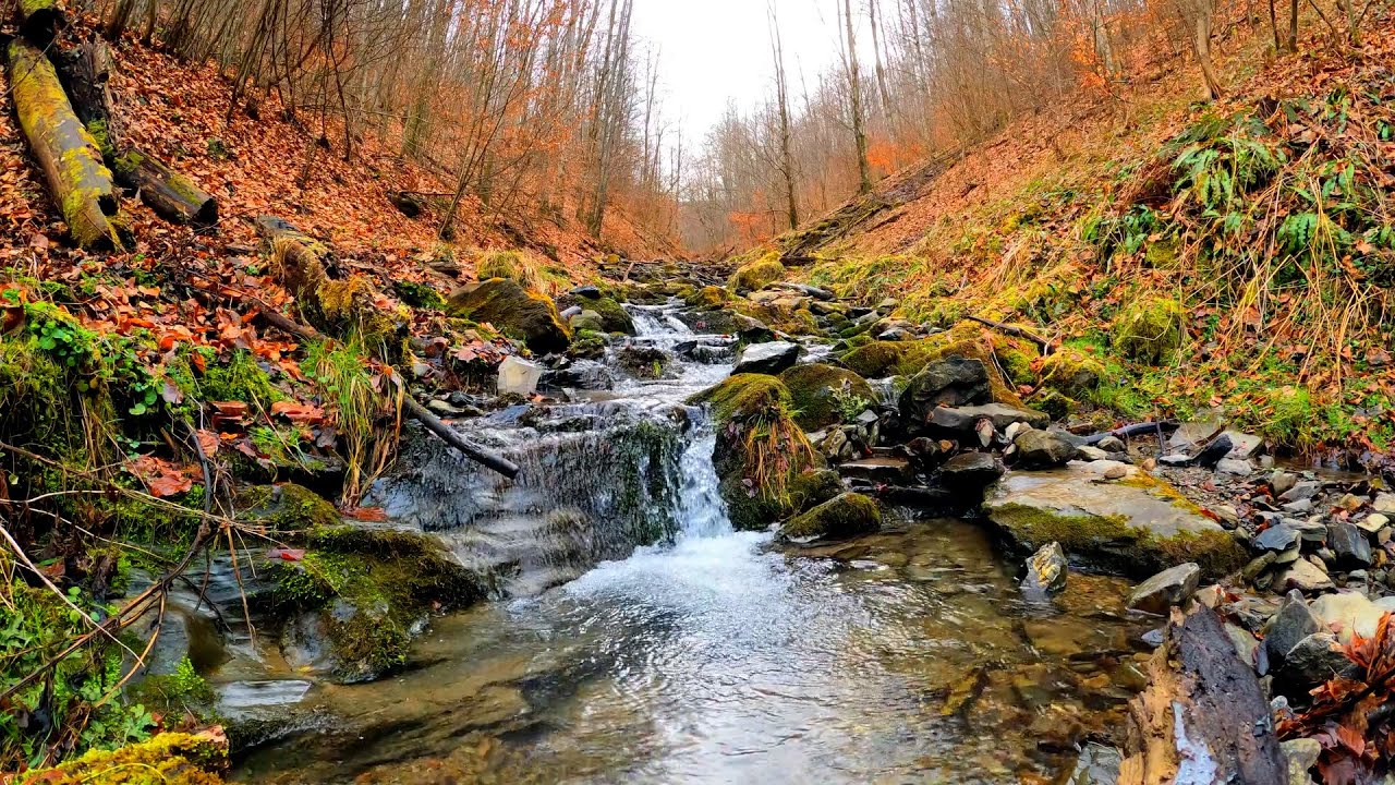 River sound effect 3hours - YouTube