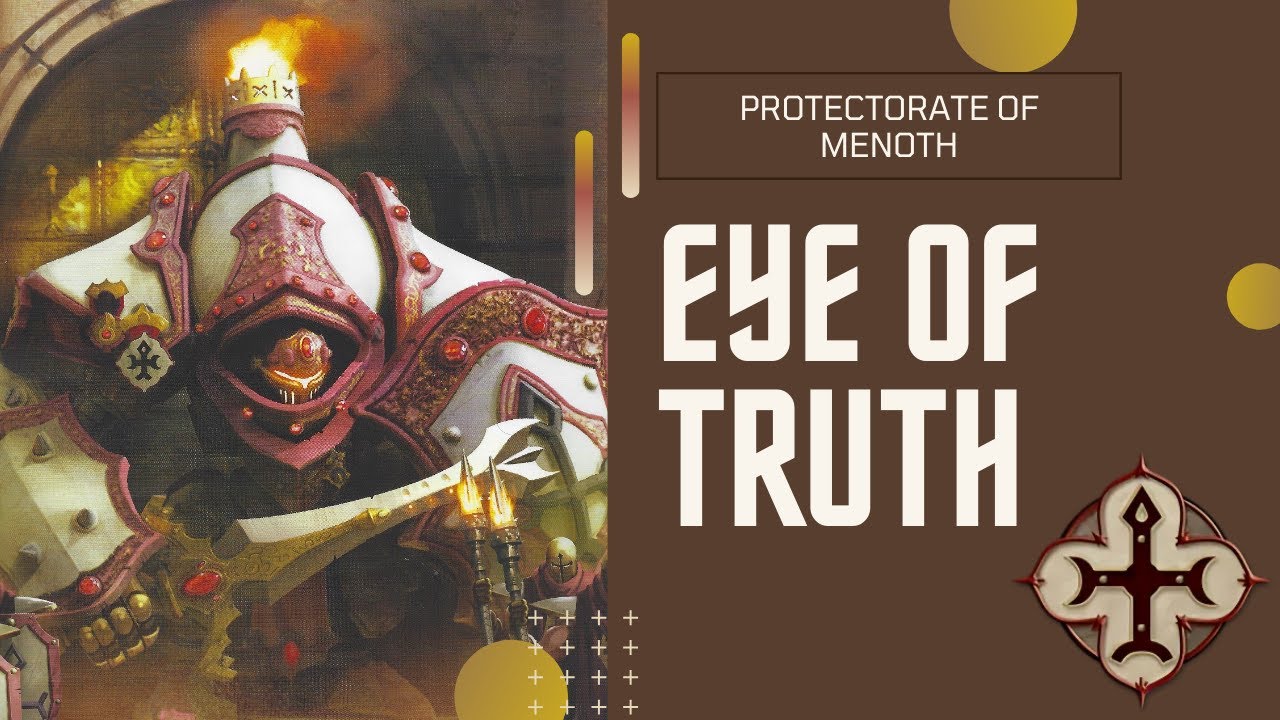 Warmachine, Eye of Truth, Just a gaze can cause heretics to burst into ...