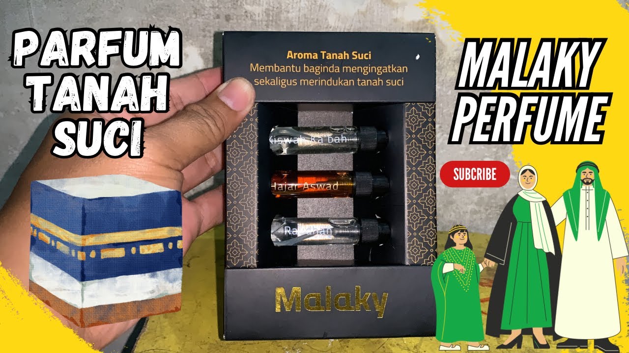 UNBOXING PARFUM “AROMA TANAH SUCI” DARI MALAKY PERFUME - YouTube