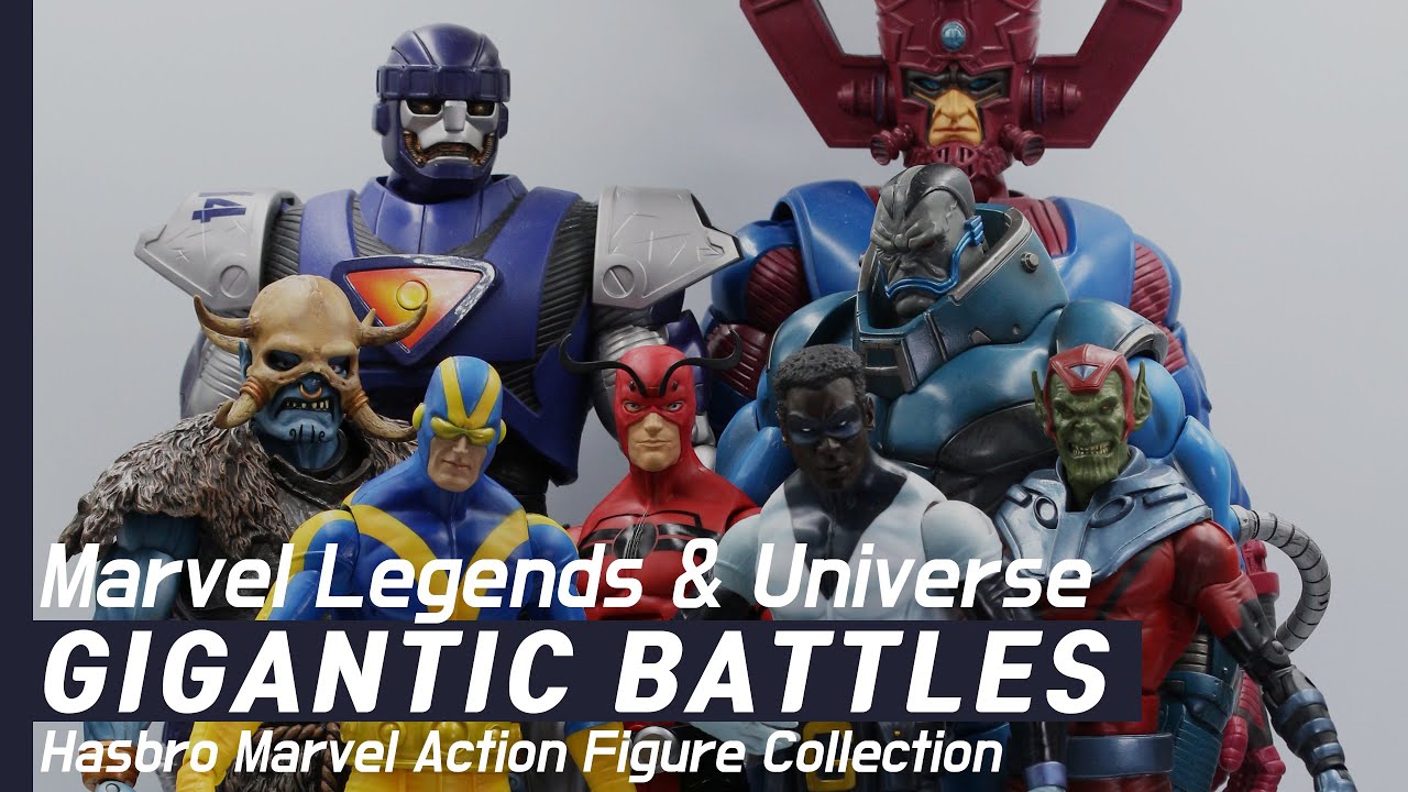 Marvel Universe & Marvel Legends Gigantic Battles Collection - Galactus ...