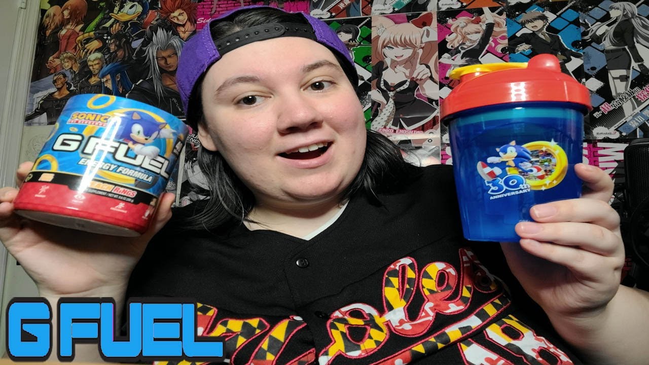 Sonic Peach Rings GFUEL Review - YouTube