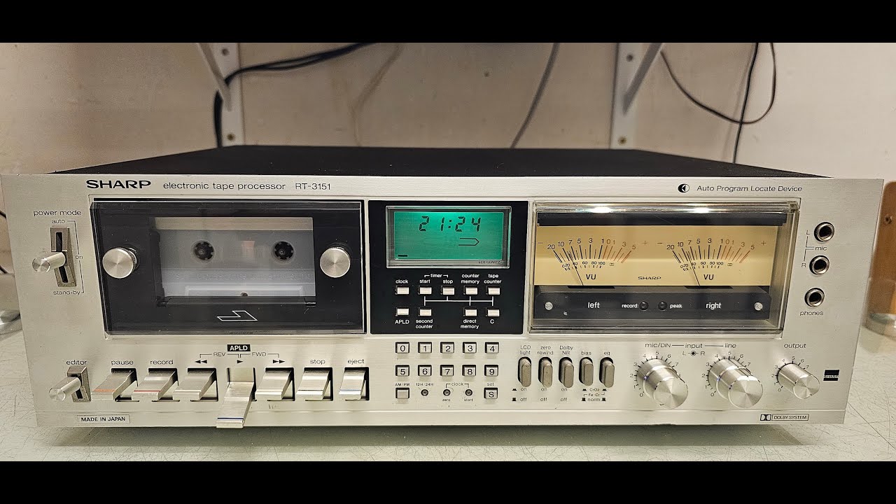 SHARP RT 3151E DEMO - YouTube