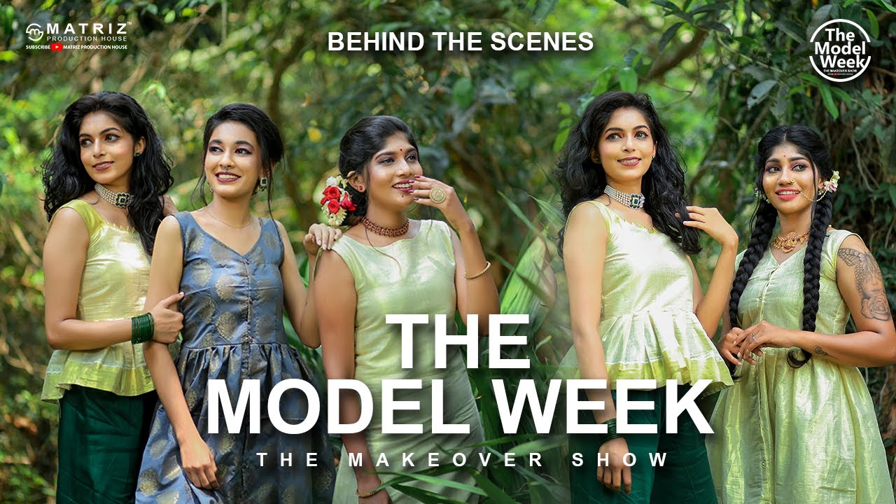 The Model Week|PhotoShoot MakingVideo|Behind The Scenes|Fashion ...