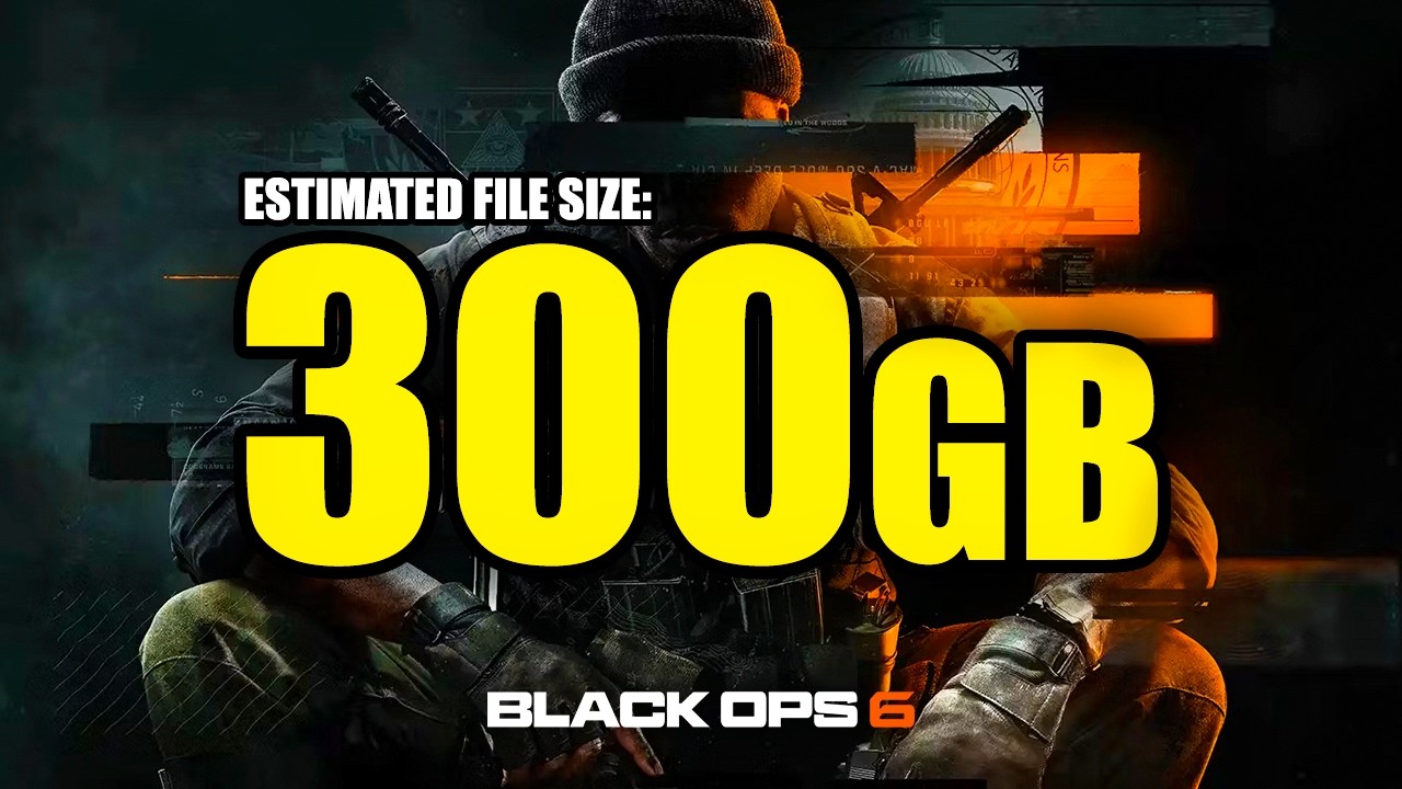 300GB for Call of Duty Black Ops 6 is ABSURD... Or Is It? - YouTube