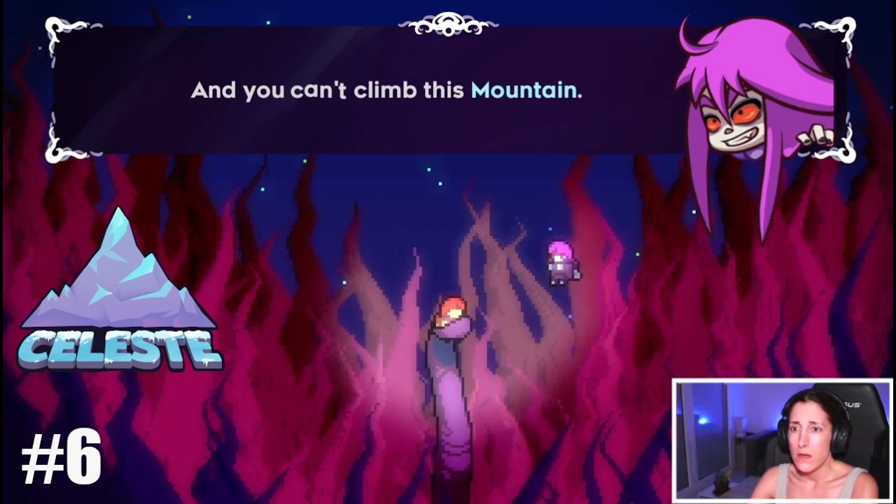 RUNNING AFTER BADELINE AND RIDING FEATHERS LIKE SP*RM - CELESTE CHAPTER 6 (REFLECTION) - YouTube