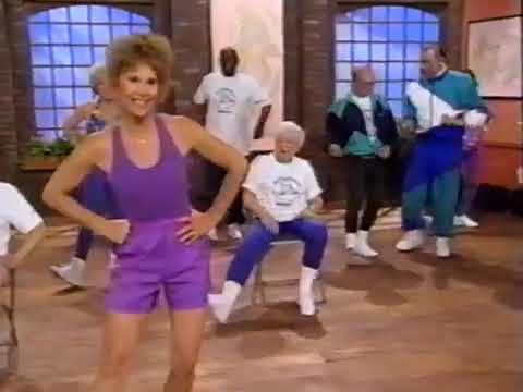 Low Impact High Comedy Workout for Seniors with Milton Berle (1994 Fitness Tape)